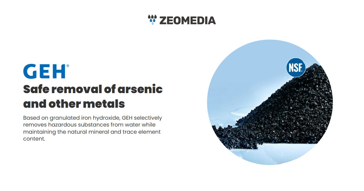 GEH | Safe removal of arsenic and other metals from water